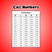 6000 Bingo Cards, 1 per Page, Large Print, Instant PDF Download, Bingo ...