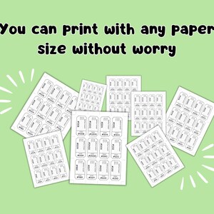 300 Raffle Ticket, Easy to Cut With Pre-cut Lines ,easy to Print ...