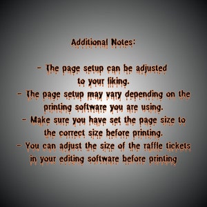 300 Halloween Raffle Ticket, Easy to Cut With Pre-cut Lines ,easy to ...