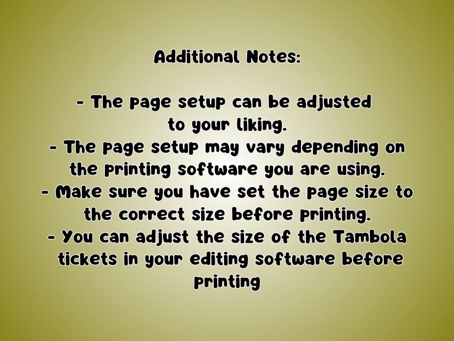 2400 Tambola Tickets, Housie, Indian Bingo Printable, 200-page ...