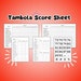 Tambola Score Sheets ,housie Indian Bingo Printable A4 Size PDF ...