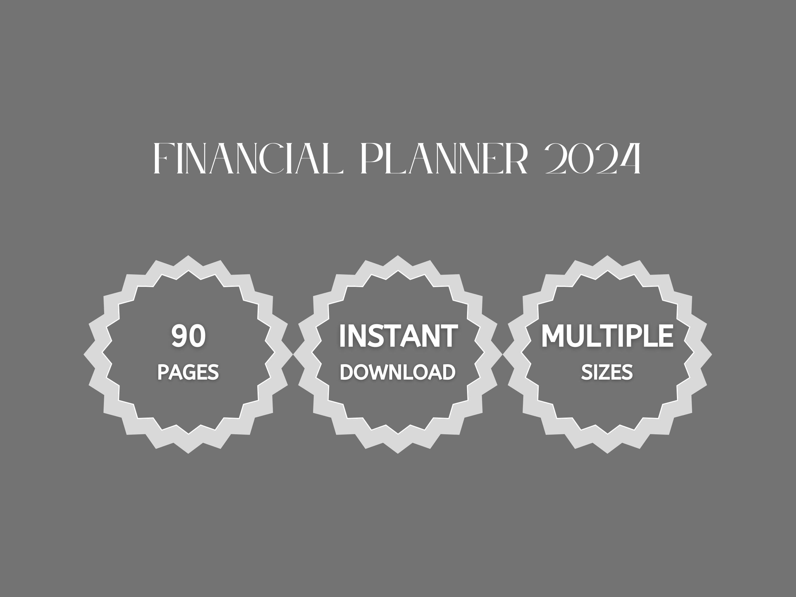 Budget Planner A4, A5, US Letter, Digital Download Printable, Bible ...