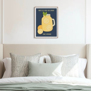 When Life Gives You Lemons Make Lemonade, Printable Wall Art ...