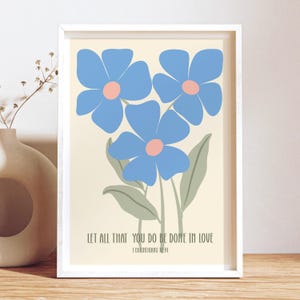 Let All That You Do Be Done in Love, Printable Wall Art, Corinthians ...