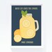 When Life Gives You Lemons Make Lemonade, Printable Wall Art ...