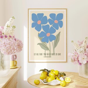 Let All That You Do Be Done in Love, Printable Wall Art, Corinthians ...