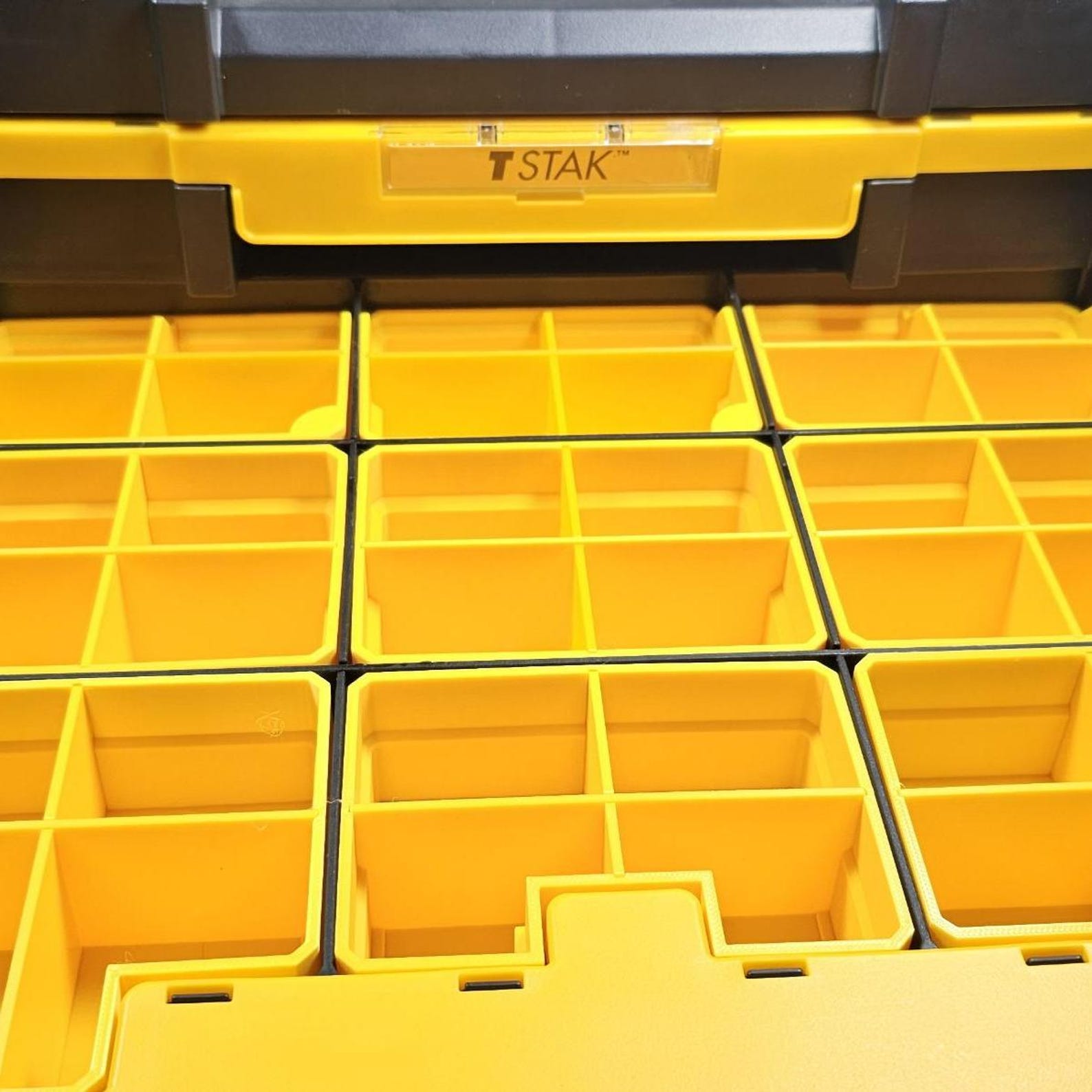 Dewalt TSTAK Drawer Unit: Stackable Tool Organizer With 9 Bins - DWST1 ...