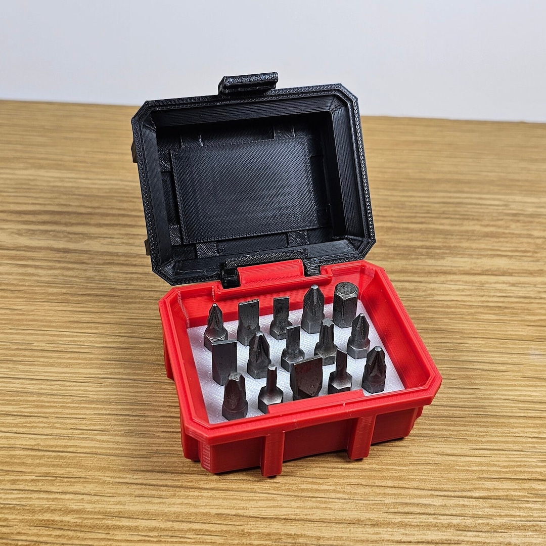 Storage Case for Screwdriver / Drill Bits and for Use With the ...
