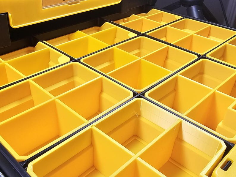 Dewalt TSTAK Drawer Unit: Stackable Tool Organizer With 9 Bins - DWST1 ...