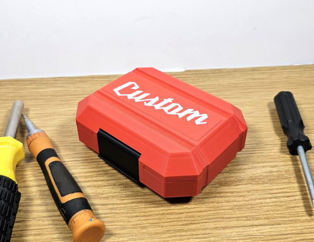 Personalized Milwaukee Style Storage Box for Tools / Screws / Bolts and ...