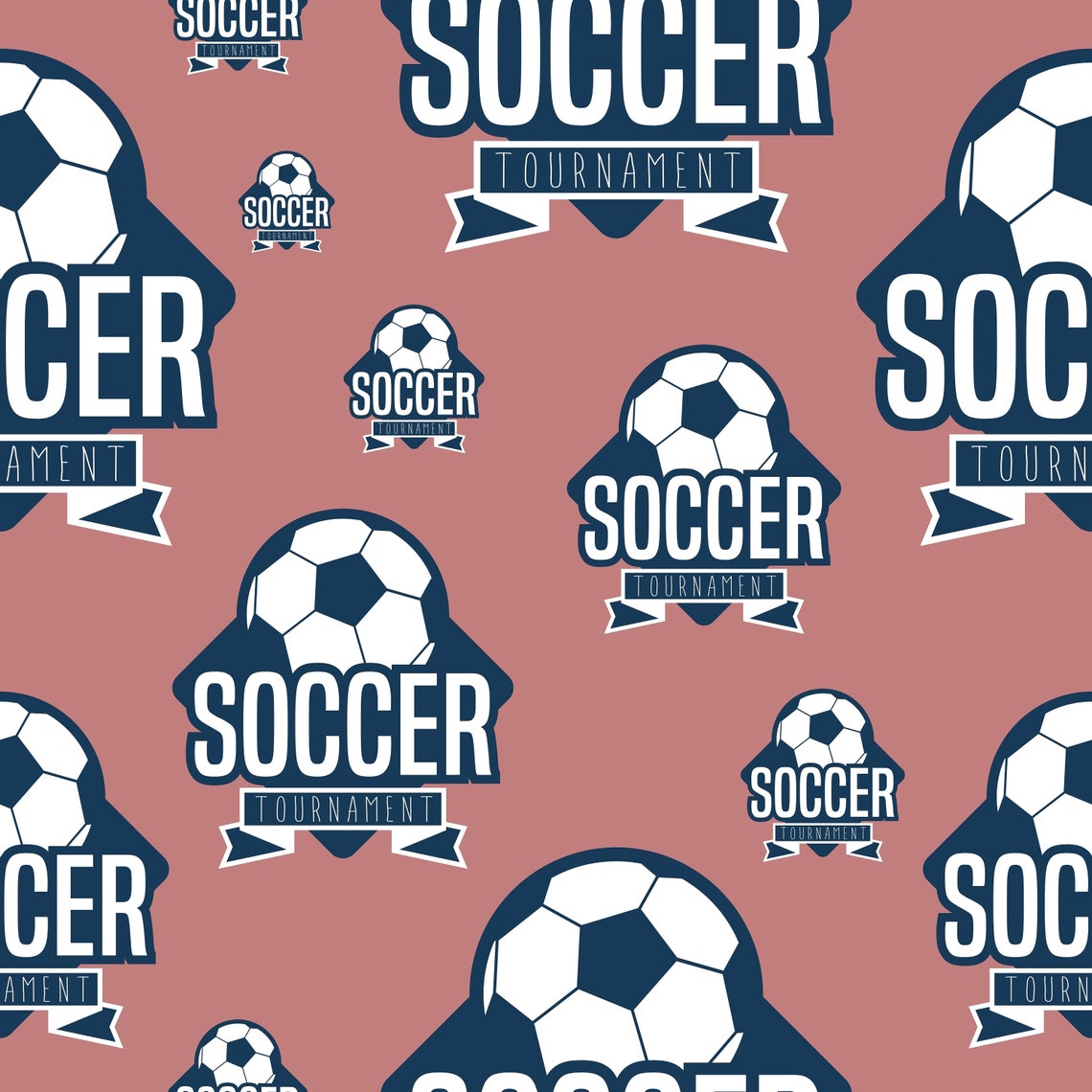 Soccer Theme Seamless Printable Digital Patterns, Soccer Design ...