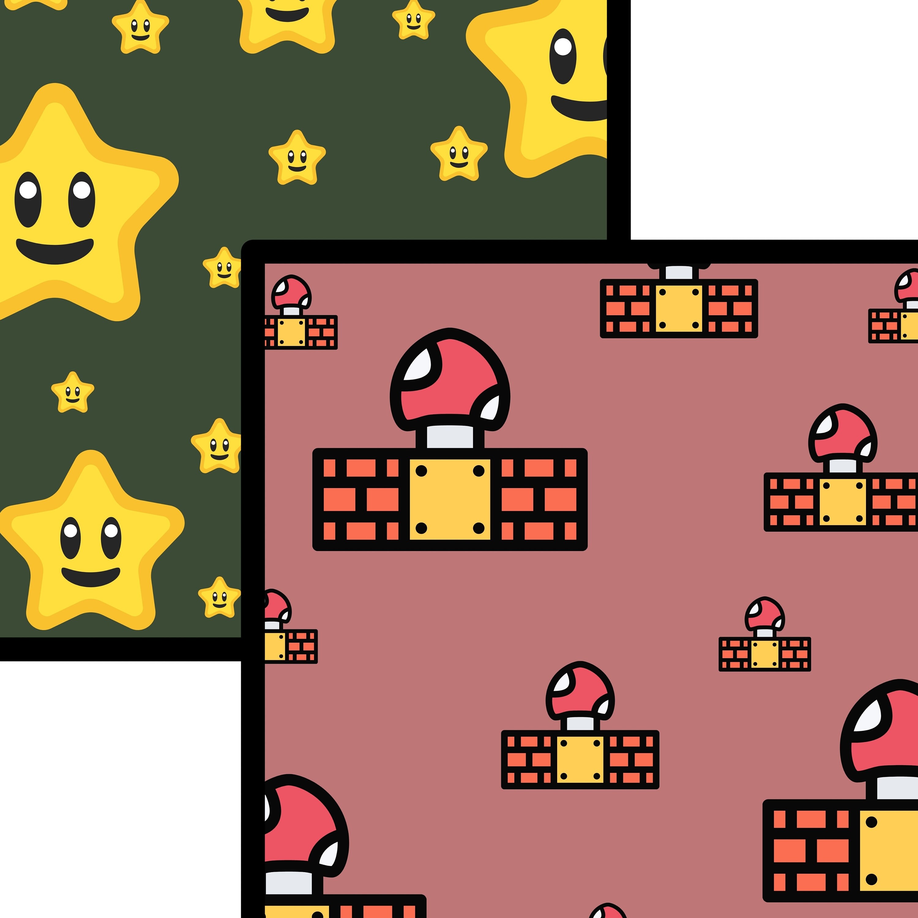 Super Mario Bros Digital Papers, Super Mario Bros Digital Papers, Zip ... Super Mario Bros Digital Papers, Super Mario Bros Digital Papers, Zip ...