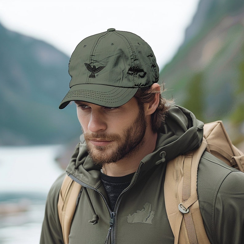 Hats for Men Baseball Cap Distressed Ball Cap Gift for Him Gift for Dad ...