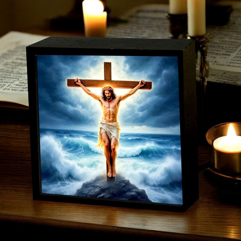 Jesus Lamp - Etsy