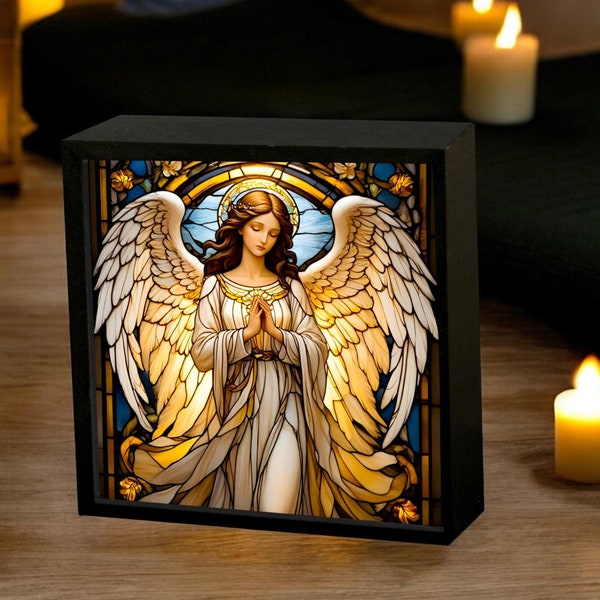 Night Lights Black Angel - Etsy