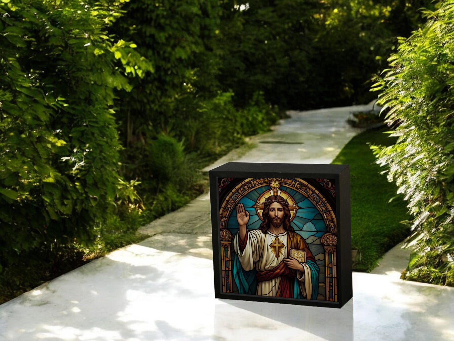 Jesus Christ Night Lamp - Spiritual and Peaceful Design for Cozy and ...