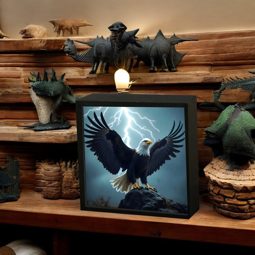 Eagle Night Lamp – Capture the Majestic Power of a Soaring Eagle With ...
