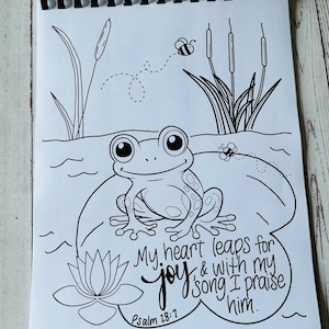 Coloring Book for Kids, Children, Easter Coloring, Bible Verses, Hand ...