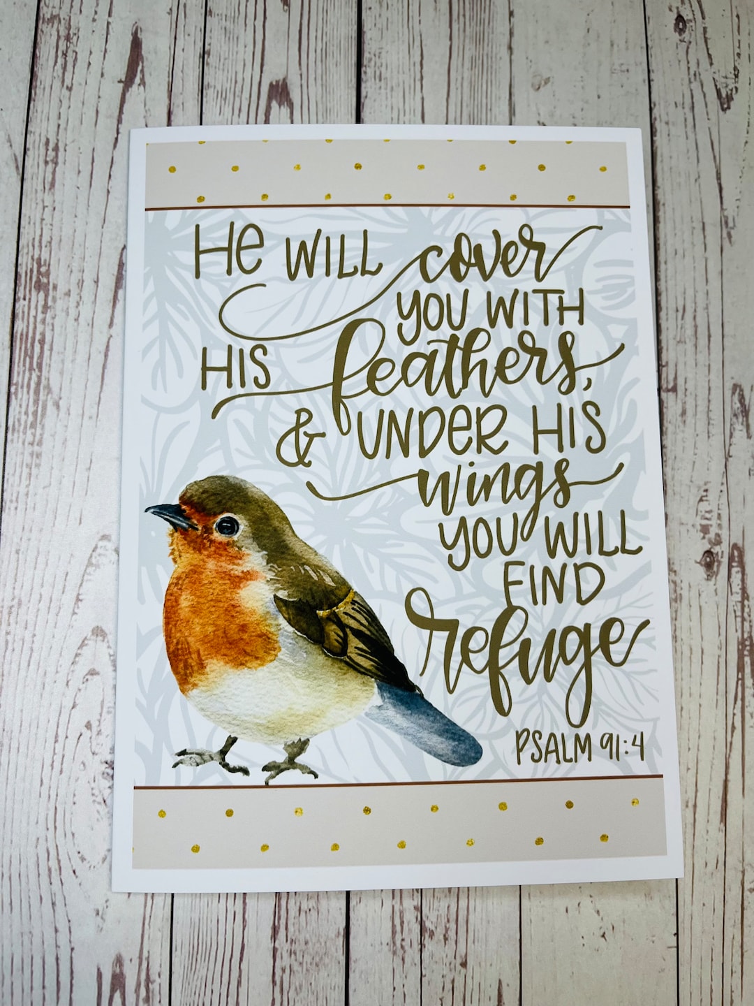 Christian Encouragement Card, Thinking of You, Get Well Soon Card, Card ...