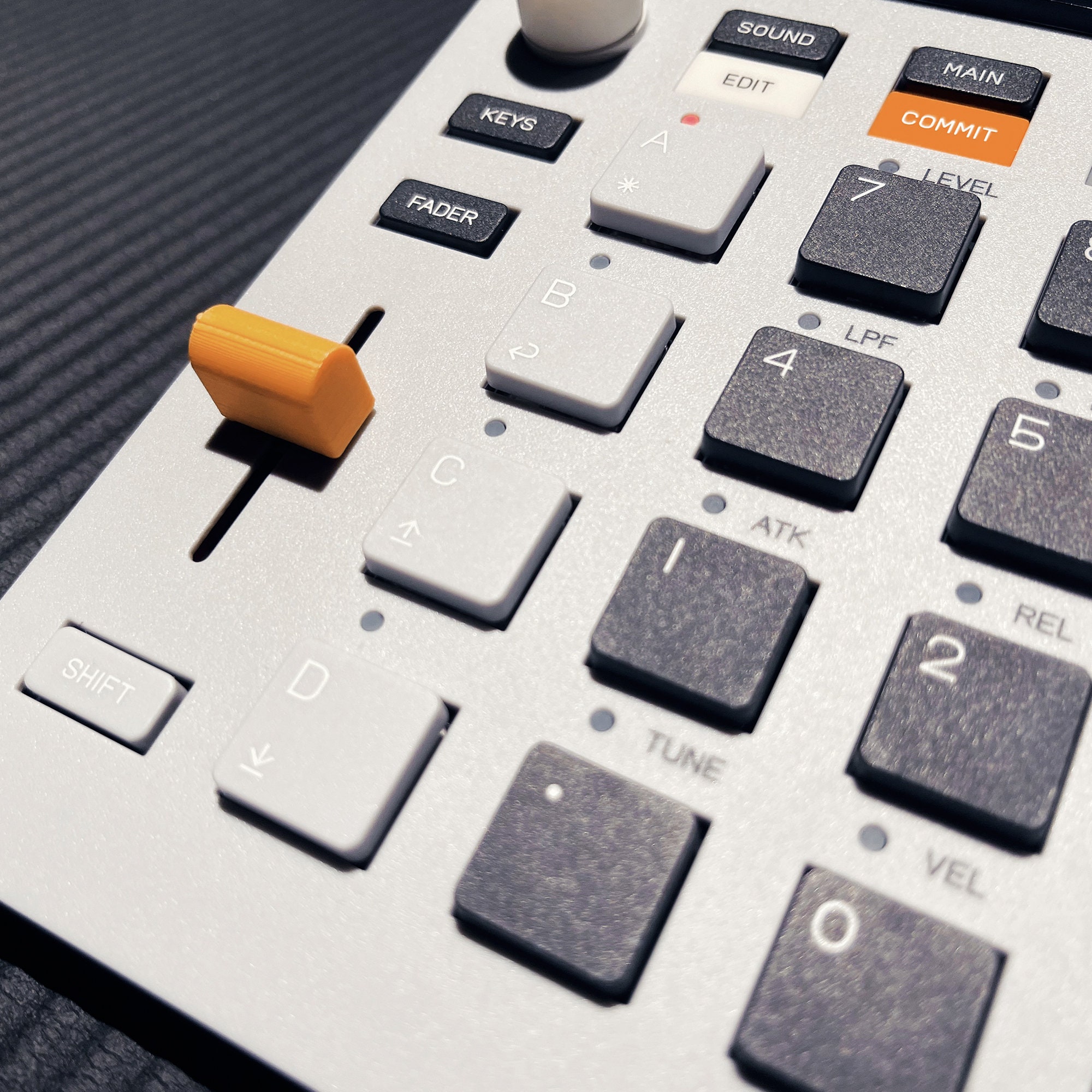 Teenage Engineering EP-133 K.O. II Synth Custom Knomples Pack: Set of 3D Printed Knobs & Fader ...