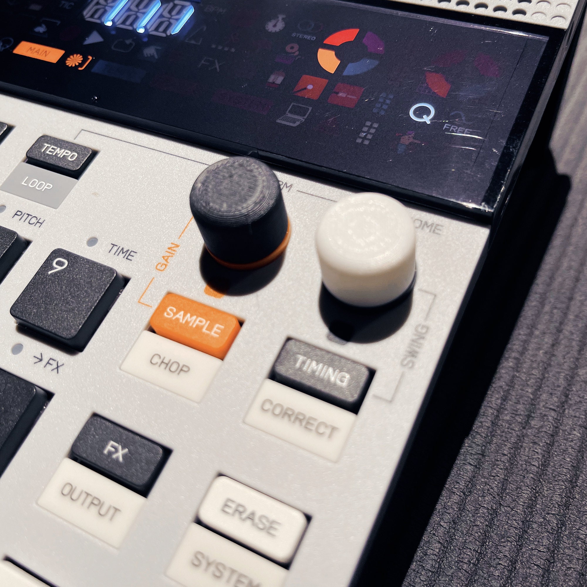 Teenage Engineering EP-133 K.O. II Synth Custom Knomples Pack: Set of 3D Printed Knobs & Fader ...