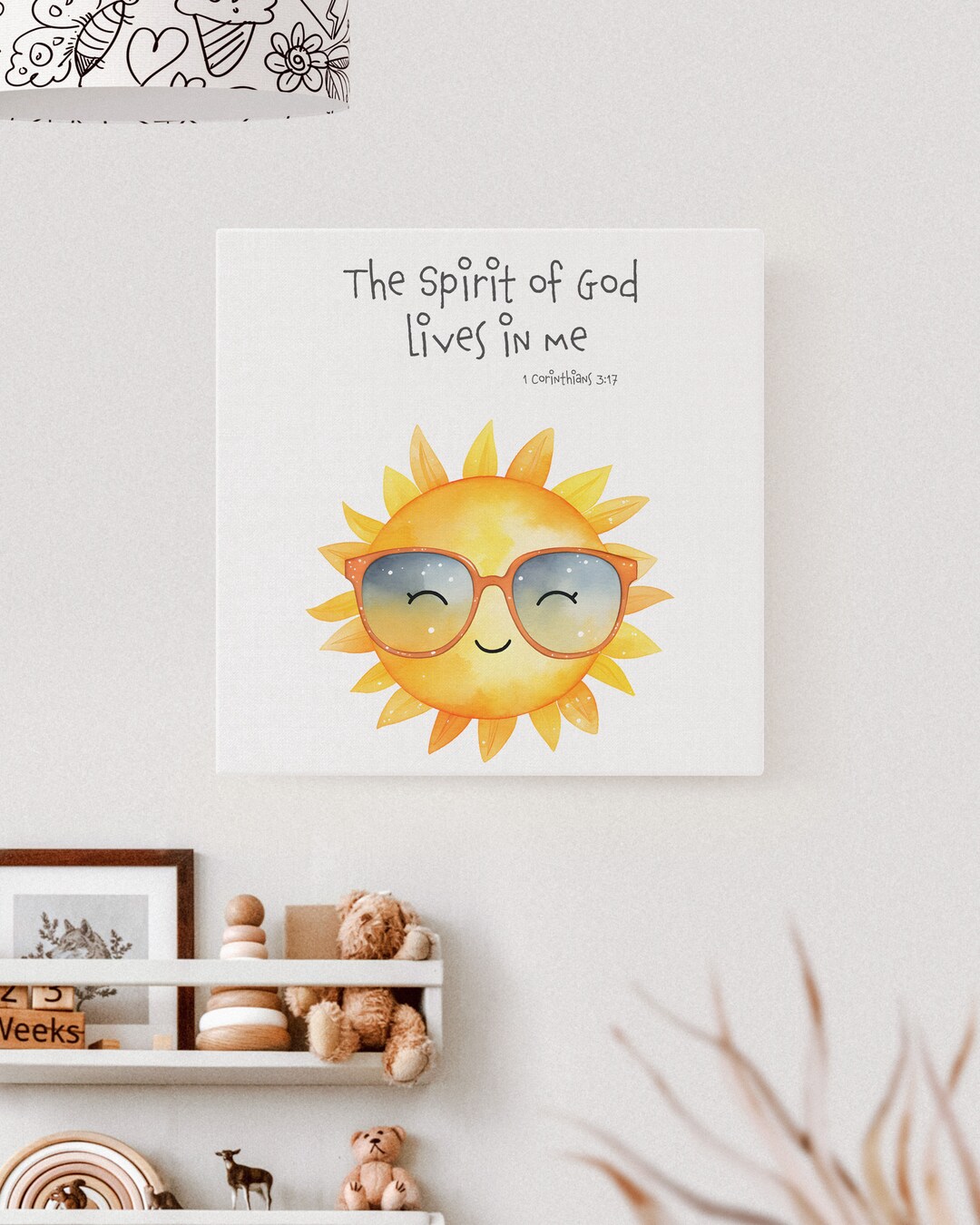 Sun Art Custom Motivational Bible Verse and Scripture Wall Art ...