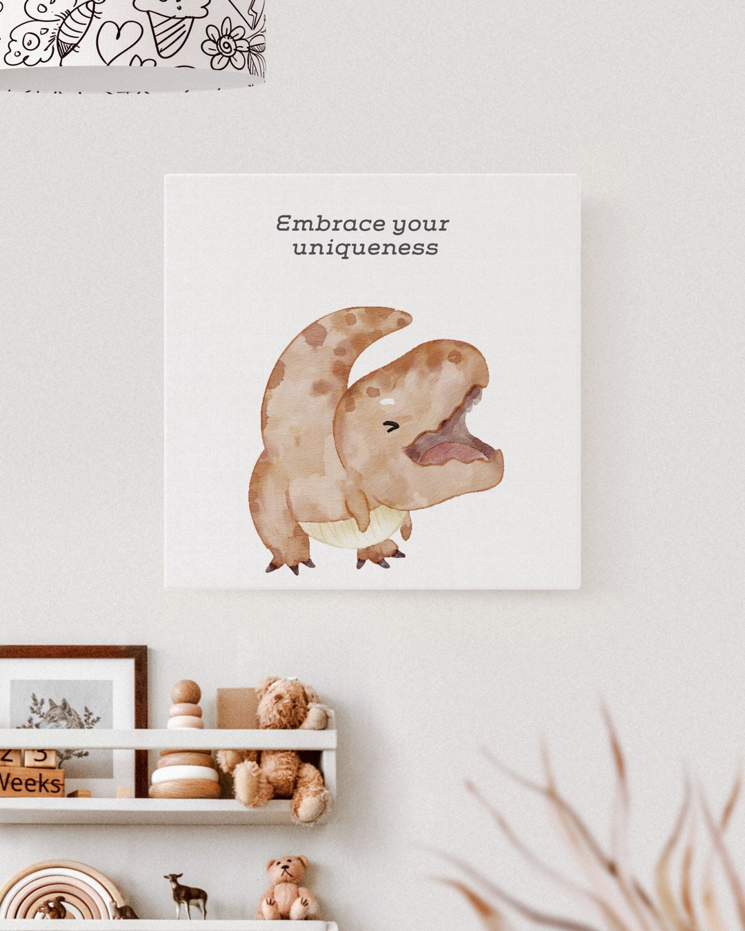 Positive Motivation Quotes and Cute Dinosaurs for Personalized Boys ...
