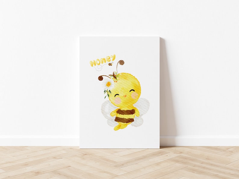 Shabby Chic Bee Décor, Bohemian Style Queen Bee Girly Room Décor, Honey ...