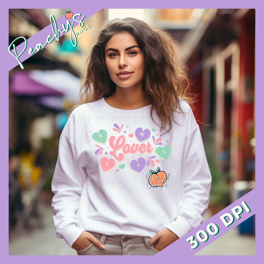 Candy Heart in My Lover Era PNG, Valentine's Day, Cupid, Swiftie ...