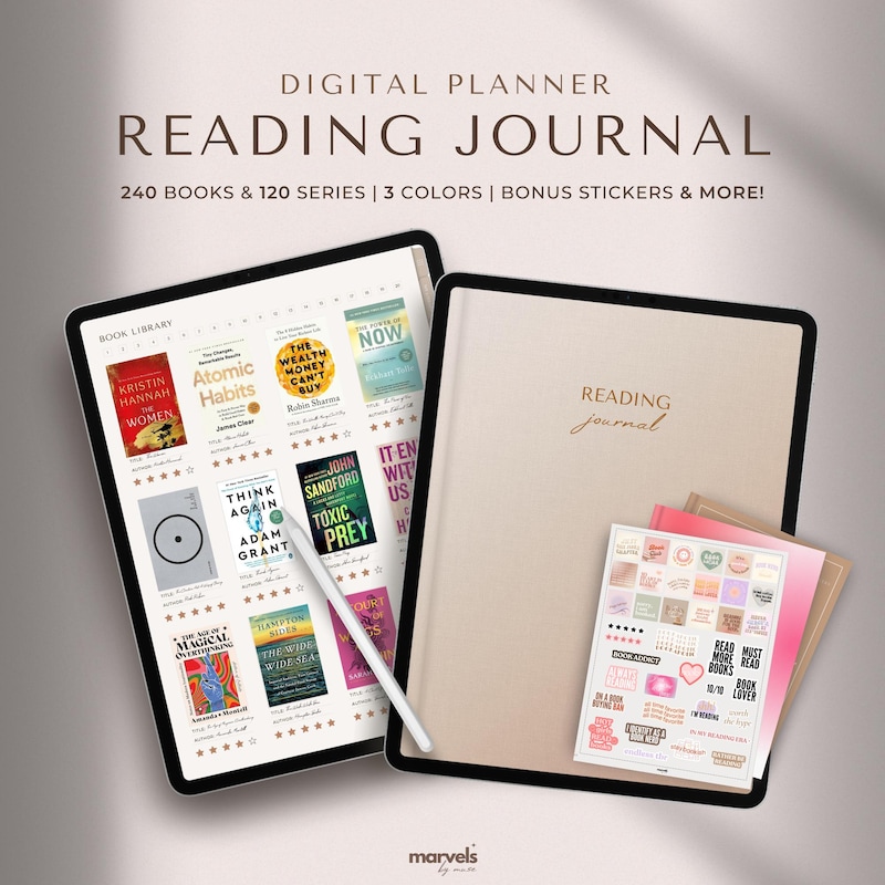 2026 Book Journal - Etsy
