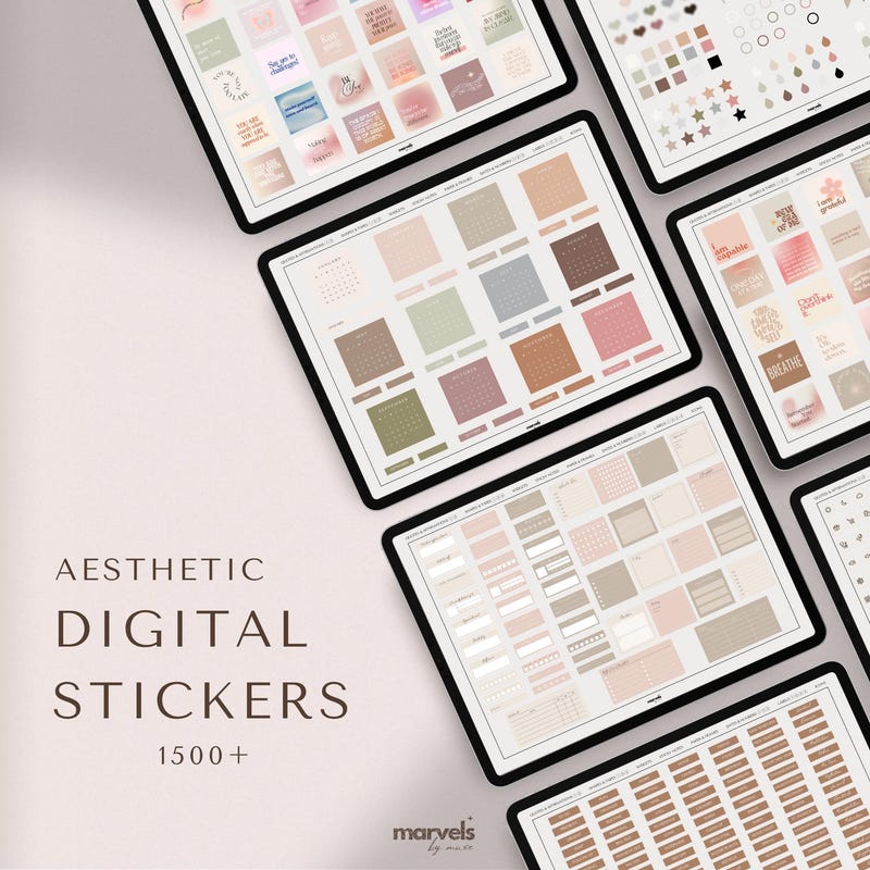 Stickers Aesthetic Girl - Etsy