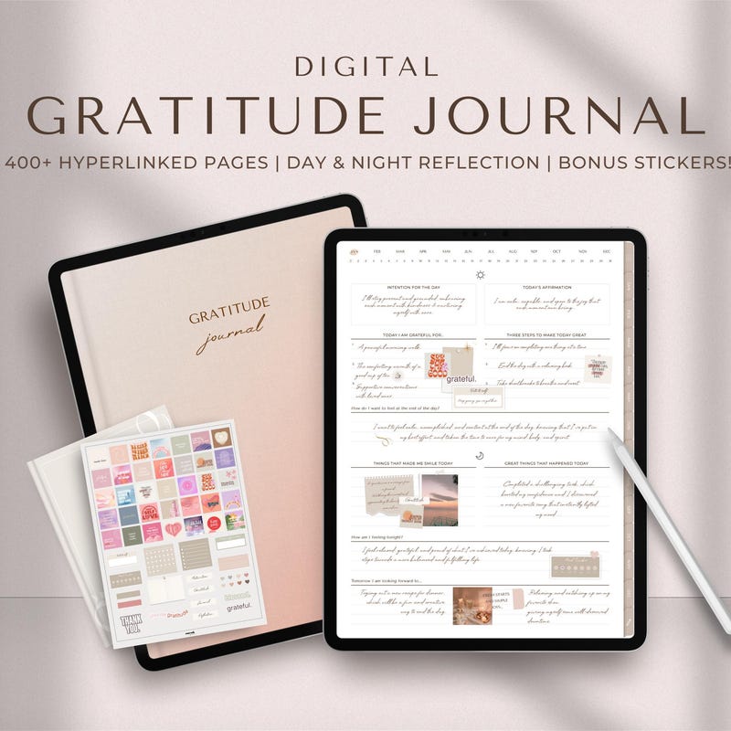 2026 Gratitude Planner Etsy Uk