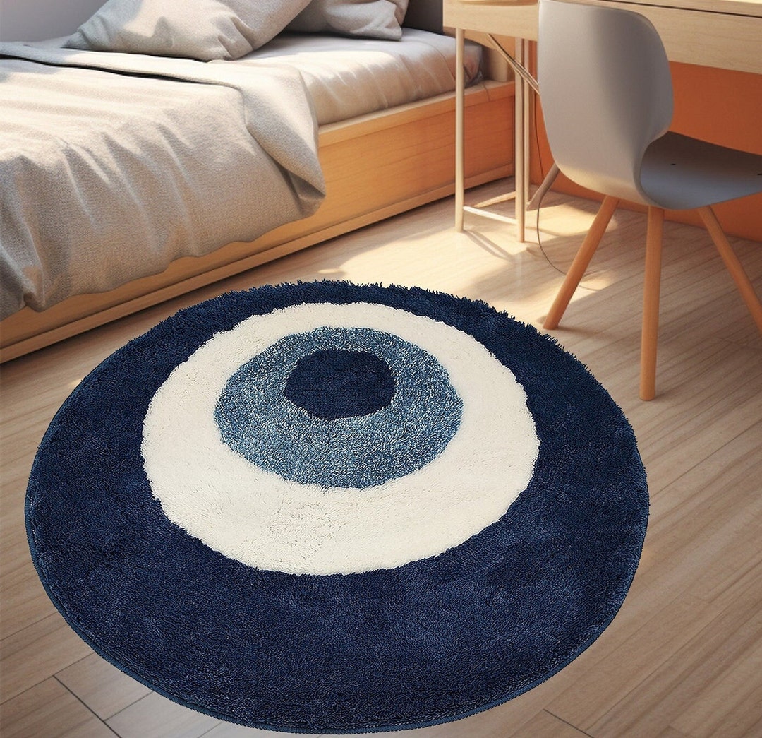Evil Eye Rug - Tufted Evil Rug - Evil Eye Decor - Housewarming Gift ...