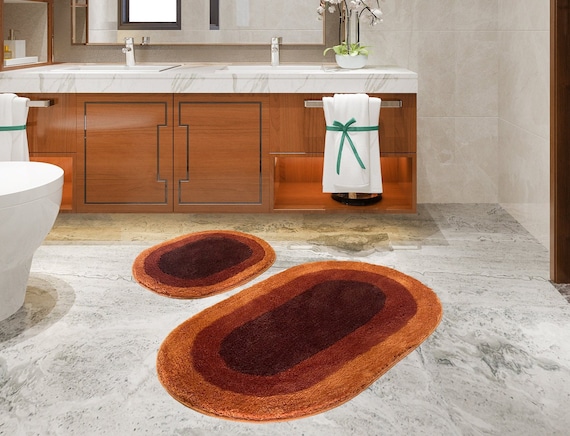 Shag bathroom mat store