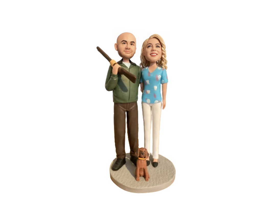 Custom Hunter Bobbleheads, Custom Bobbleheads for Couple, Personalized ...