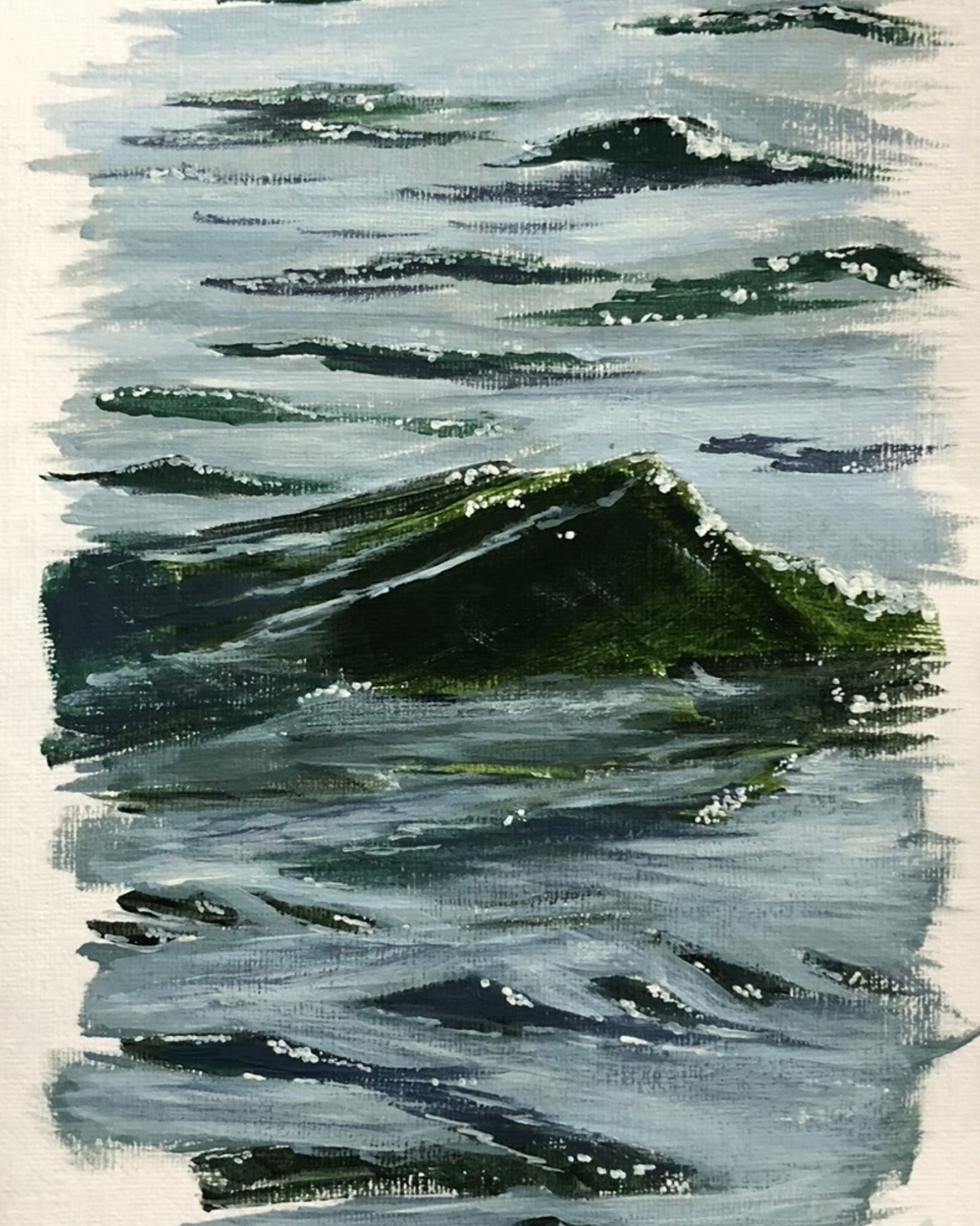 Printable Ocean Waves DIGITAL Wall Art Wave, Acrylic Artwork Digital ...