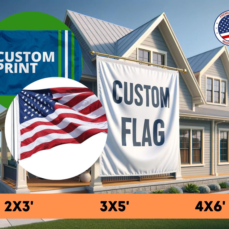 Custom Flags - Etsy