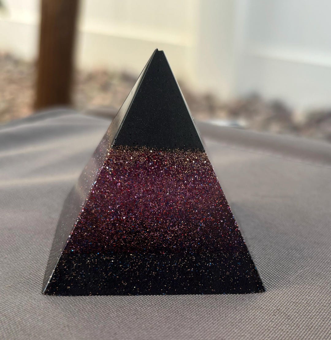 Meditation Pyramid for Good Luck and Spiritual Healing - Etsy
