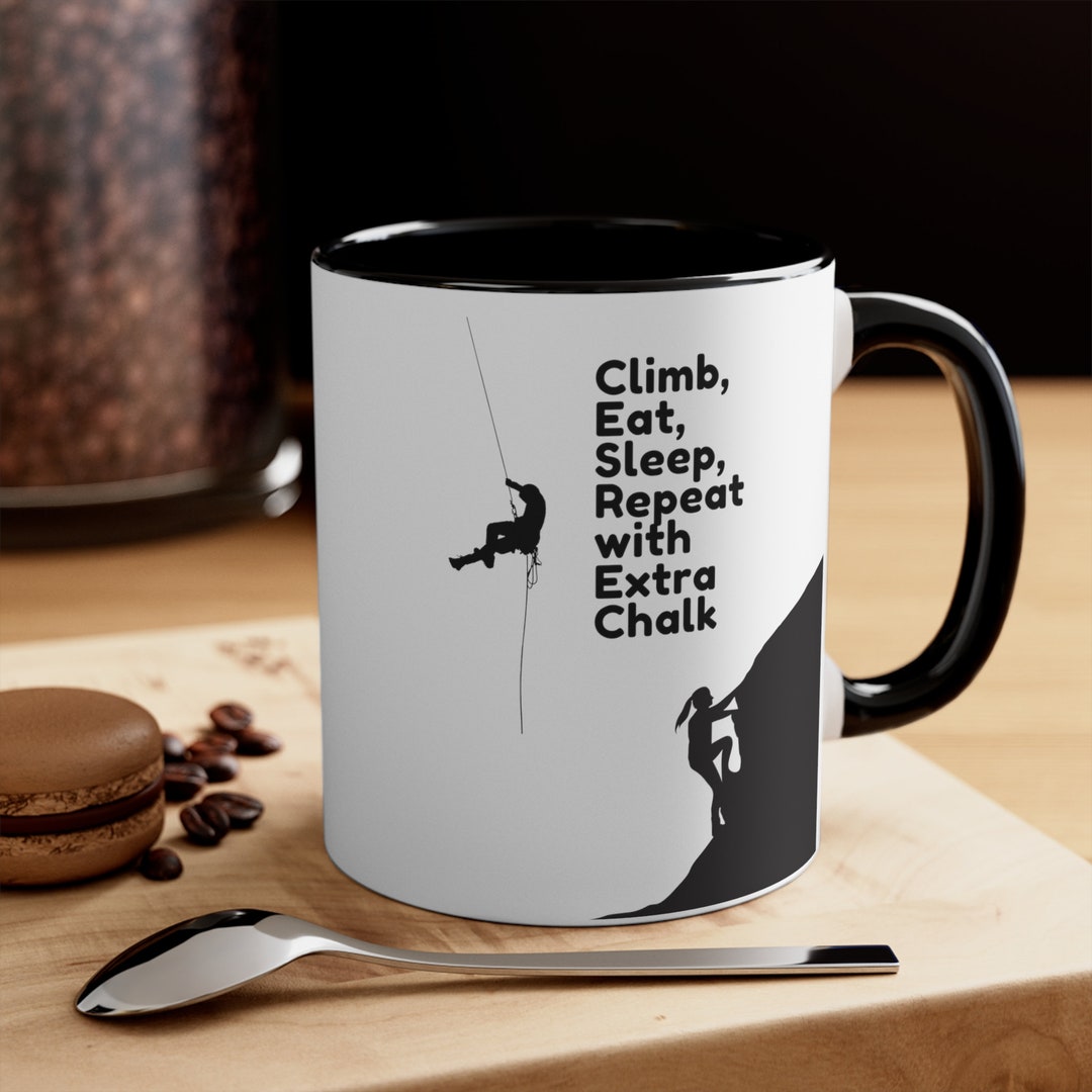 Rock Climbing Coffee Mug
