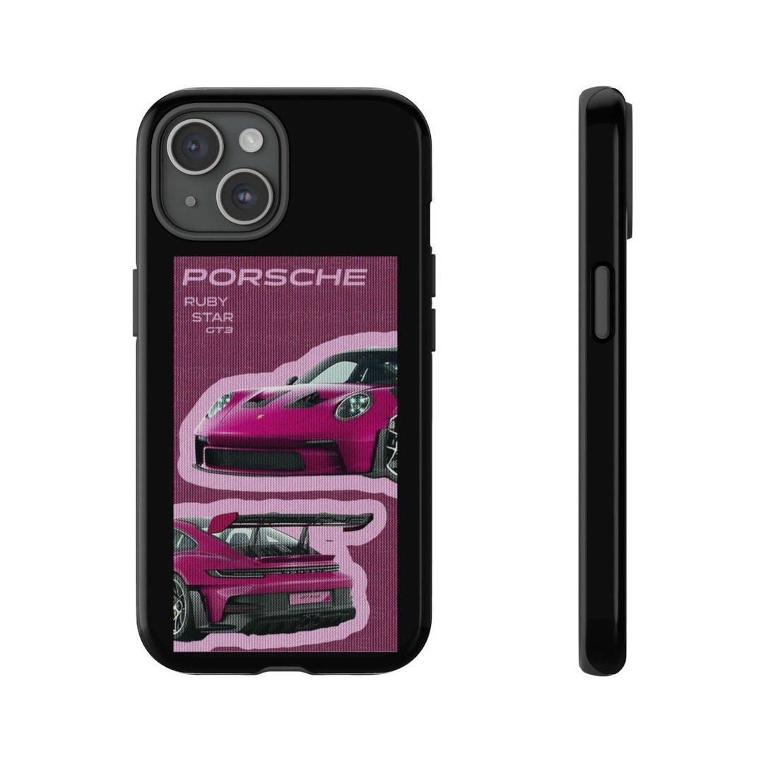 Porsche 911 Car iPhone Case White Porsche in Snow Supercar Phone Custom ...