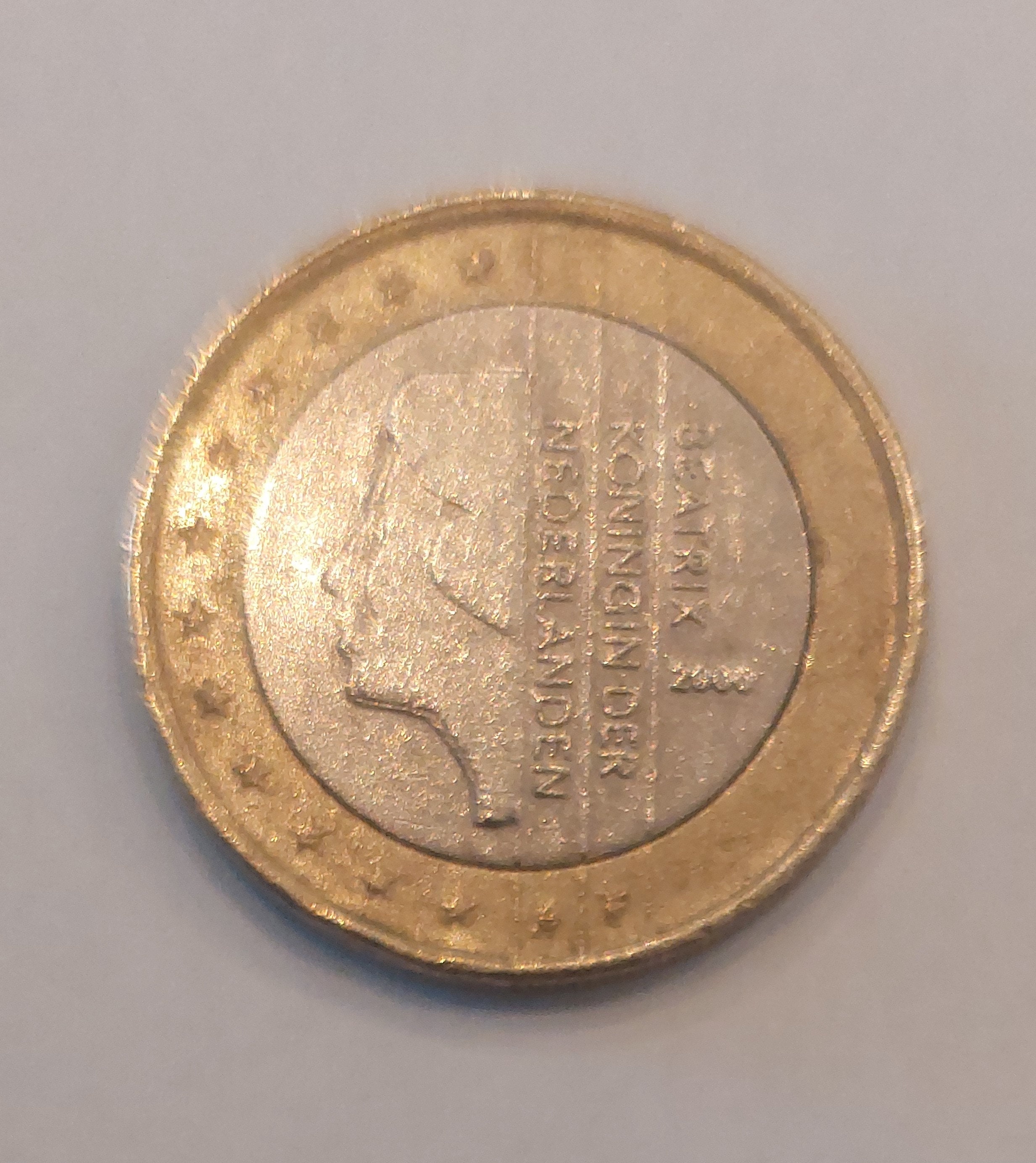 1 Euro Beatrix Koningin Der Nederlanden 2000 - Etsy