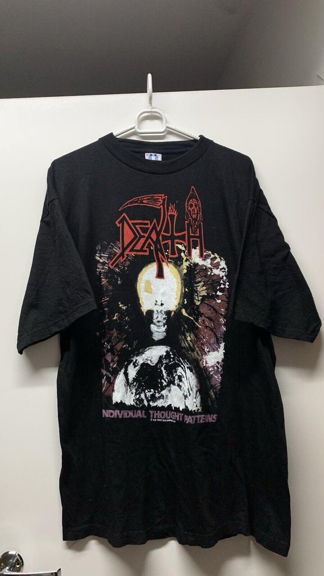 Vintage Death Shirt XL Individual Thought Patterns Death Metal 1993 - Etsy