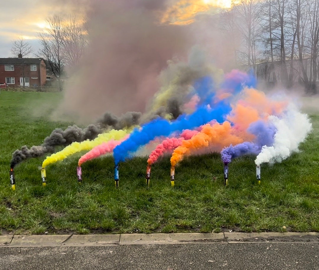 Smoke Flares Perfect for a Party Wedding Gender Reveal and Much More ...