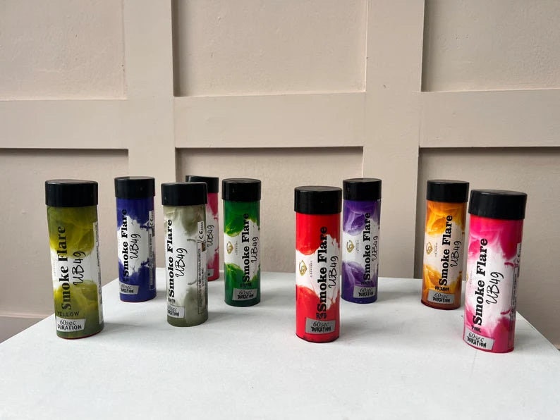 Smoke Flares Perfect for a Party Wedding Gender Reveal and Much More ...