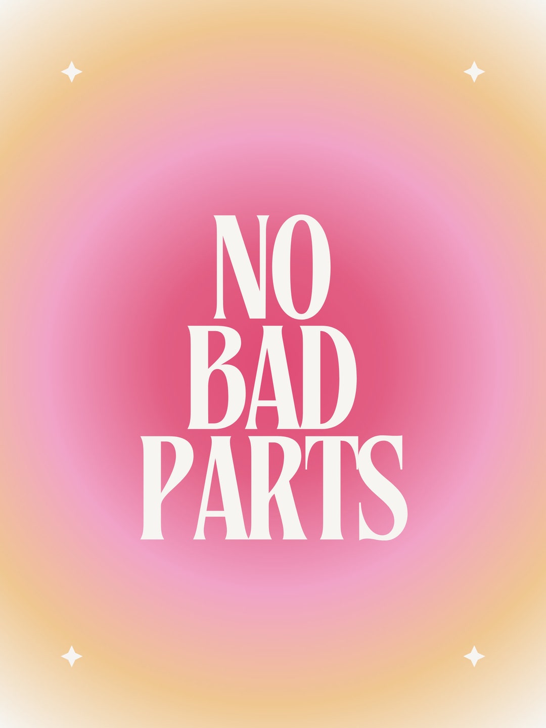 No Bad Parts Poster (IFS) - Etsy