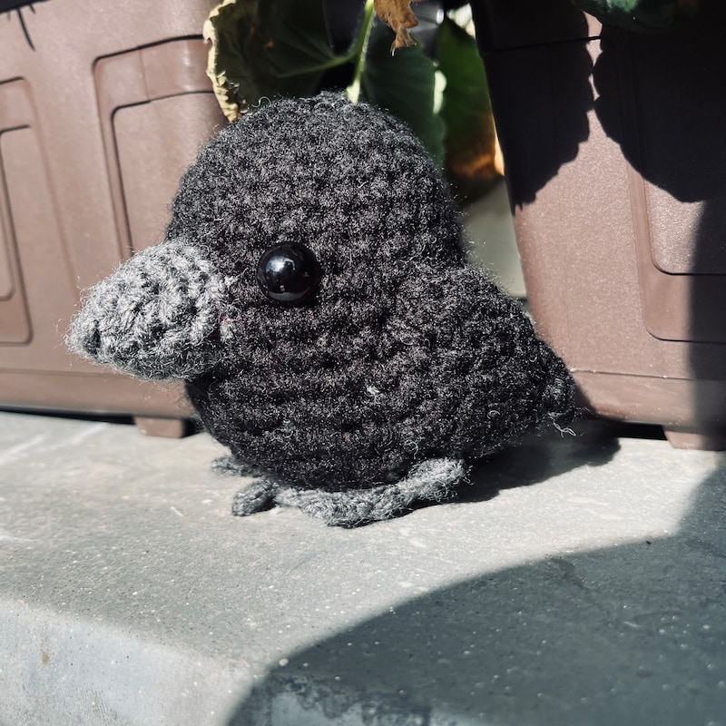 Stuffed Crow - Etsy
