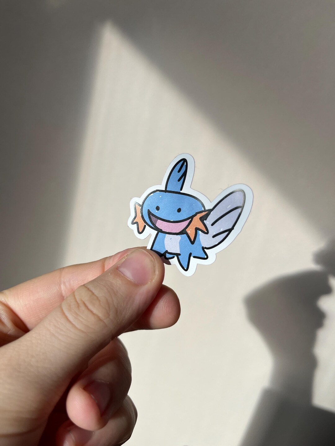 Mudkip Meme, Pokemon Sticker, Vinyl Scrapbook Sticker, Cute Acessory ...