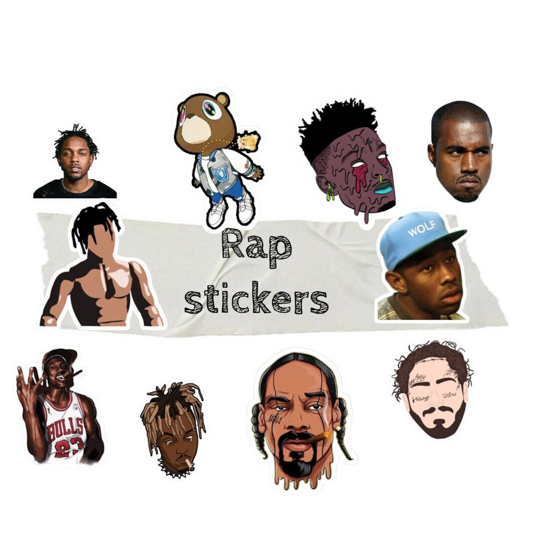 Asthetic Rap Stickers - Etsy
