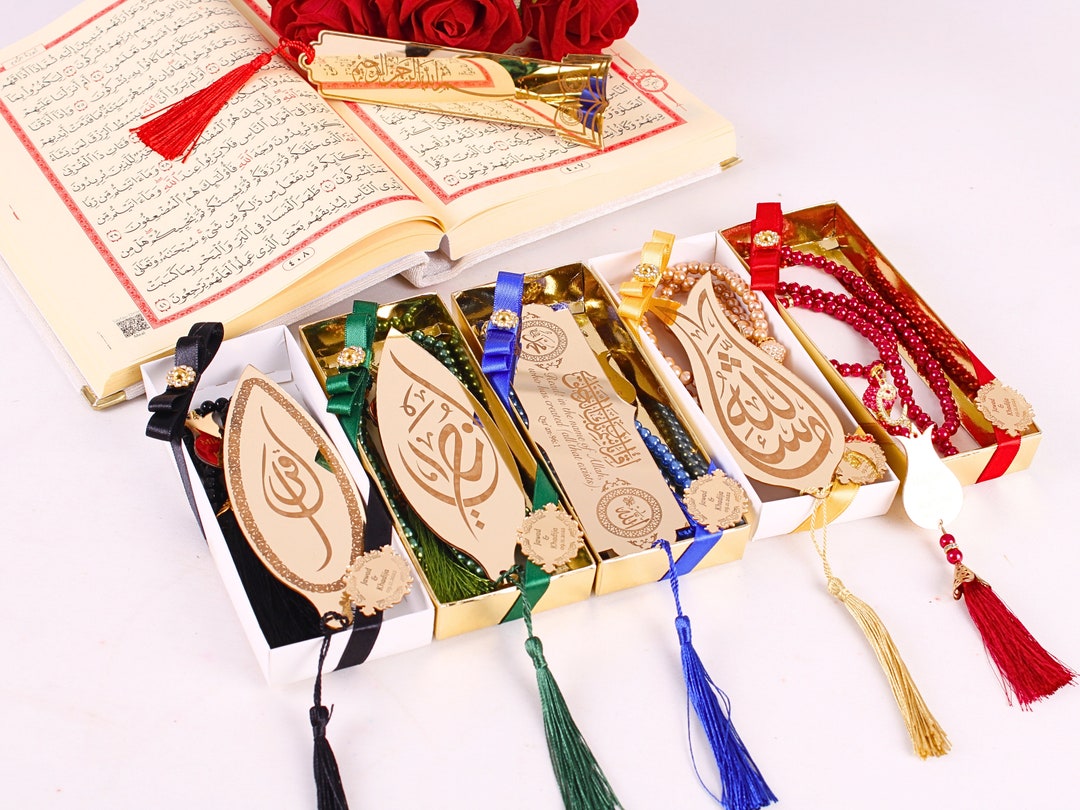 Personalized Quran Bookmark Tasbeeh Dhikr Counter Favors | Ramadan Eid ...