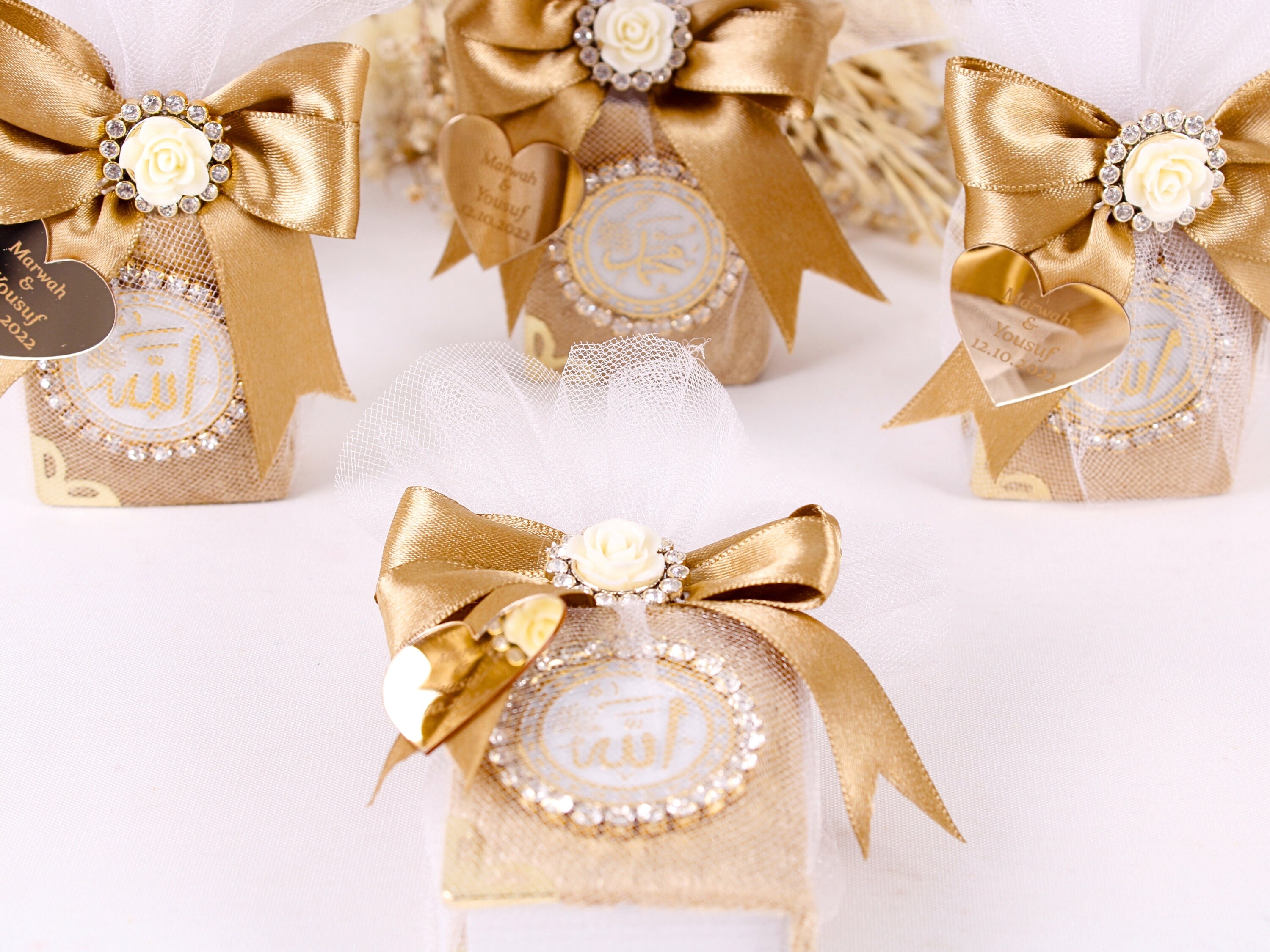 Personalized Velvet Mini Quran Favors for Guests in Bulk Ramadan Eid ...